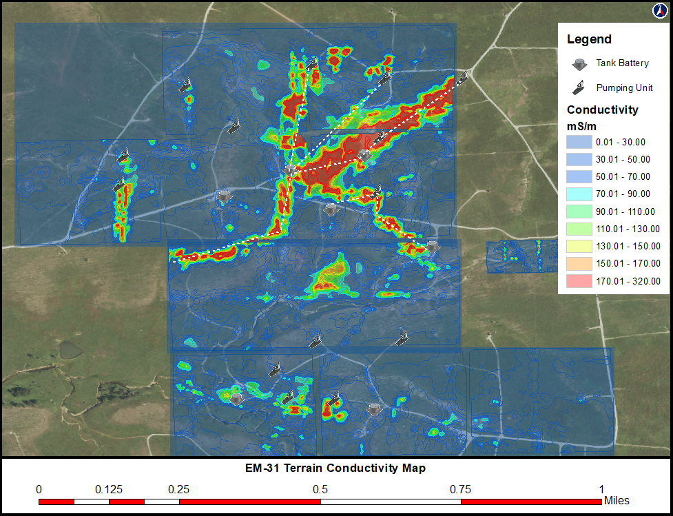 Widespread Salt Contamination Mapped on 15,000 Acre Ranch ...